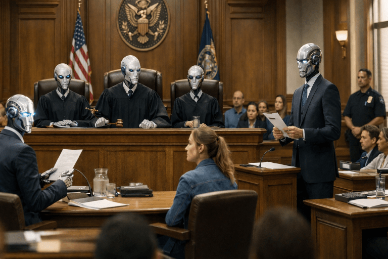 Imagine an AI Court System That’s Free With No Human Lawyers or Judges ...
