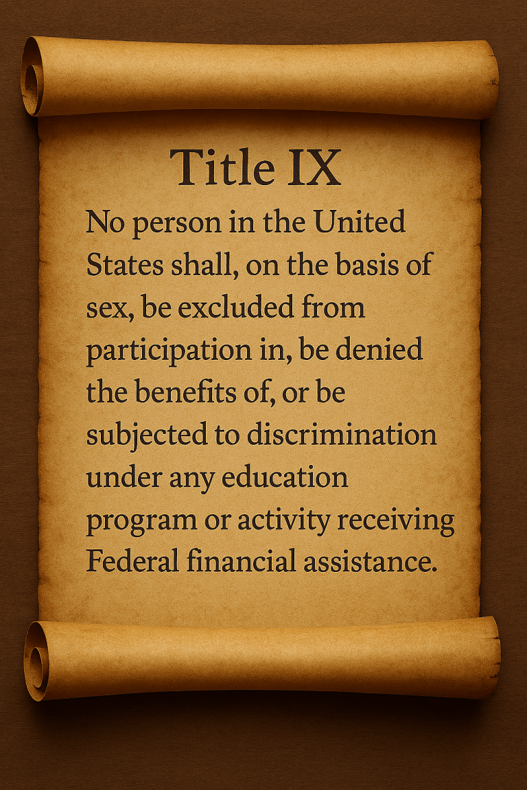 Title IX Was a Team Effort | Educational Technology and Change Journal
