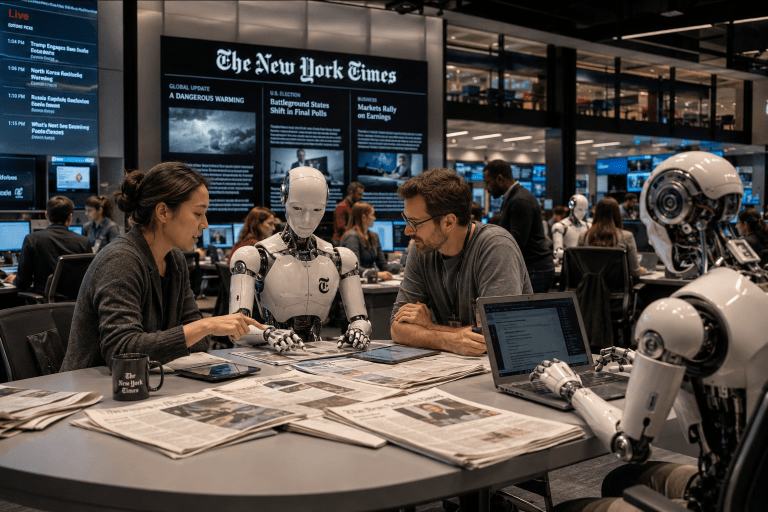 AI-Augmented Journalists in May 2026: ‘multi-step agentic workflows ...